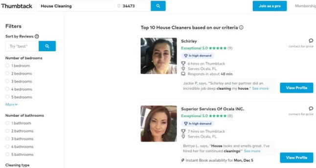 How does Thumbtack Make Your Life Easier?